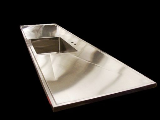 Marine edge stainless steel | Renew Kitchen and Bathroom Resurfacing